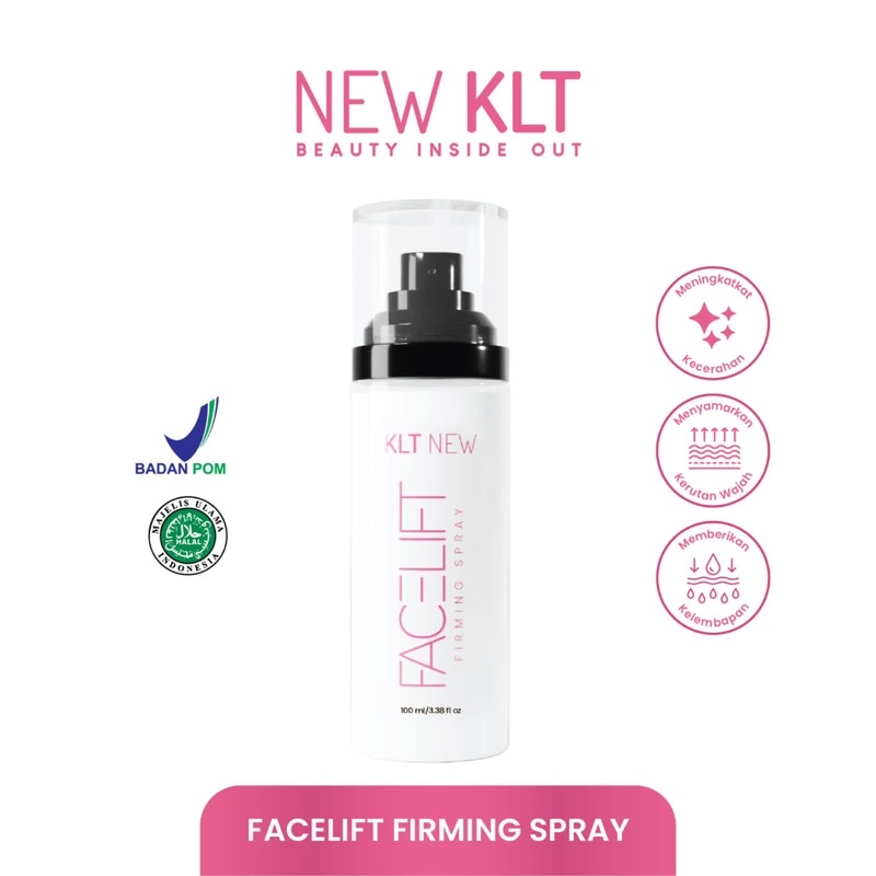 Jual klt new facelift firming spray | Shopee Indonesia