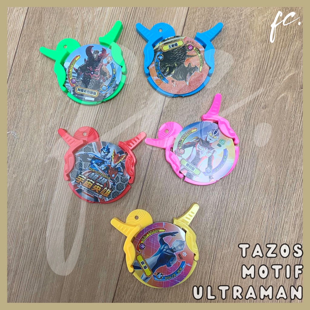 Jual Tazos / Tajos Mainan Anak Chips Chikiball Coin Shooter Game Kartun ...