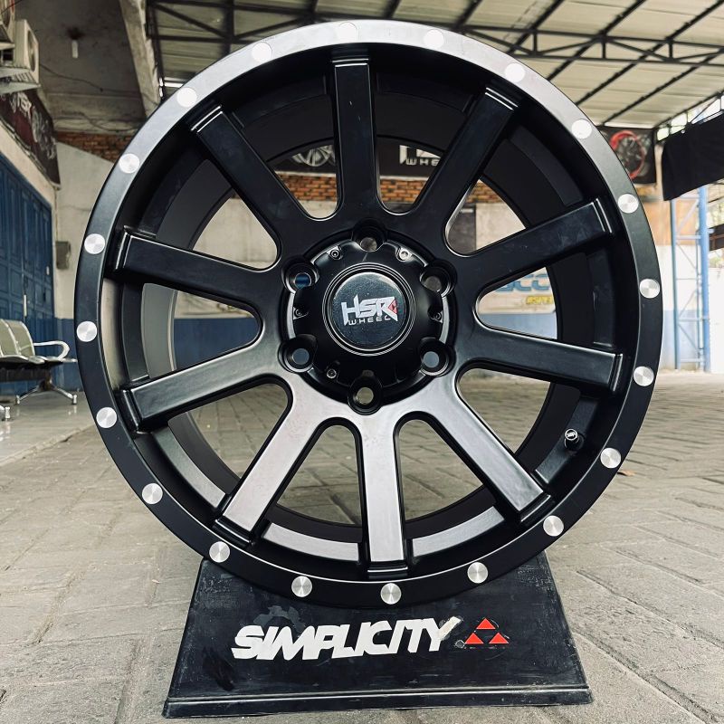 Jual Velg Racing HSR Ring 17 Mobil Fortuner Pajero Triton Strada Warna ...