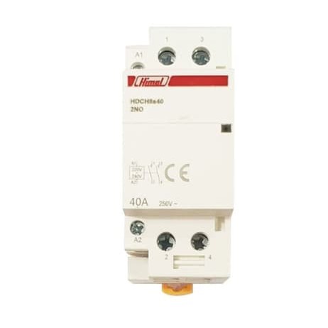 Jual MODULAR CONTACTOR HDCH8S25220 2P 25A Kontaktor MERK HIMEL | Shopee ...