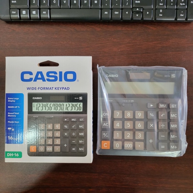 Jual Kalkulator CASIO DH-16 (16 Digit) 100% ORIGINAL GUARANTEED ...
