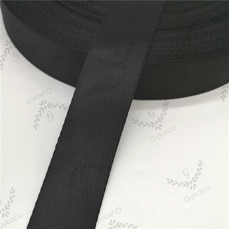 Jual Accesories Tas Tali Bisban / Webbing Nylon TEBAL (HITAM) 4 cm ...