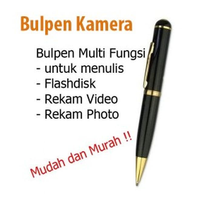 Jual Pulpen Kamera // Pulpen Dengan Kamrea Kecil,Tersembunyi | Shopee ...