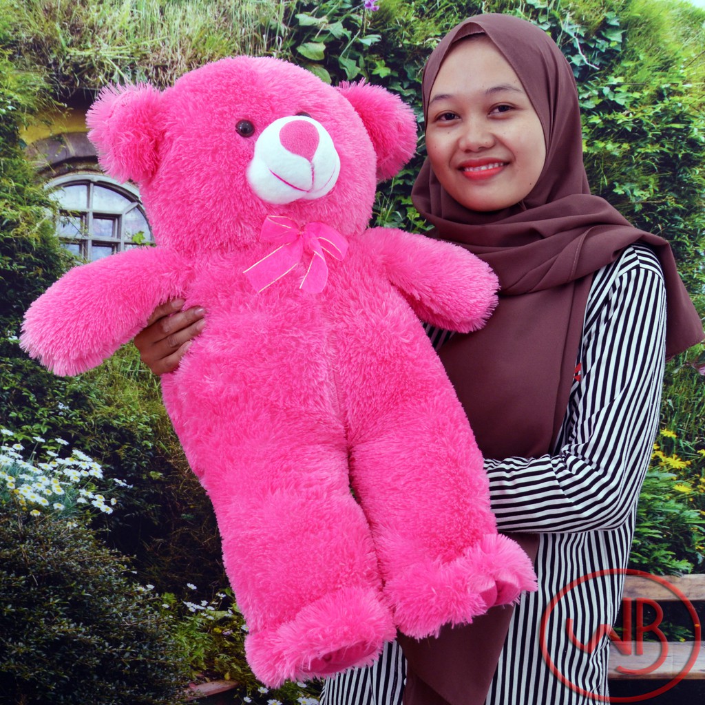 Jual boneka teddy bear-beruang xl 60cm | Shopee Indonesia