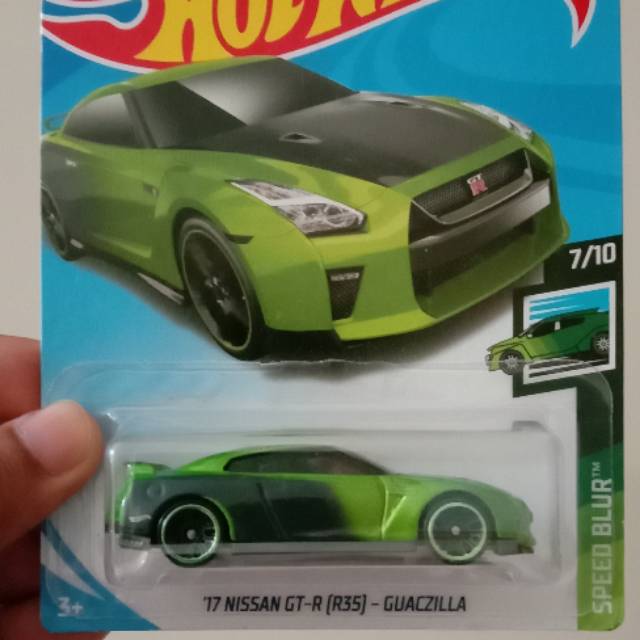 Jual Hot Wheels-'17 Nissan GT-R (R-35)-Guaczilla | Shopee Indonesia