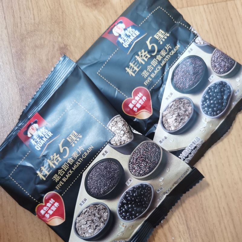Jual QUAKER Five Black Multi-Grain jual eceran Sachetan | Shopee Indonesia