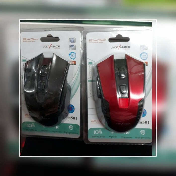 Jual MOUSE WIRELESS ADVANCE WM501A | Shopee Indonesia