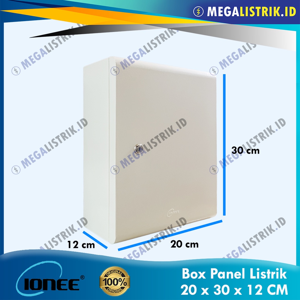 Jual IONEE BOX PANEL LISTRIK 20X30X12 / KOTAK PANEL KABINET 20 X 30 X ...