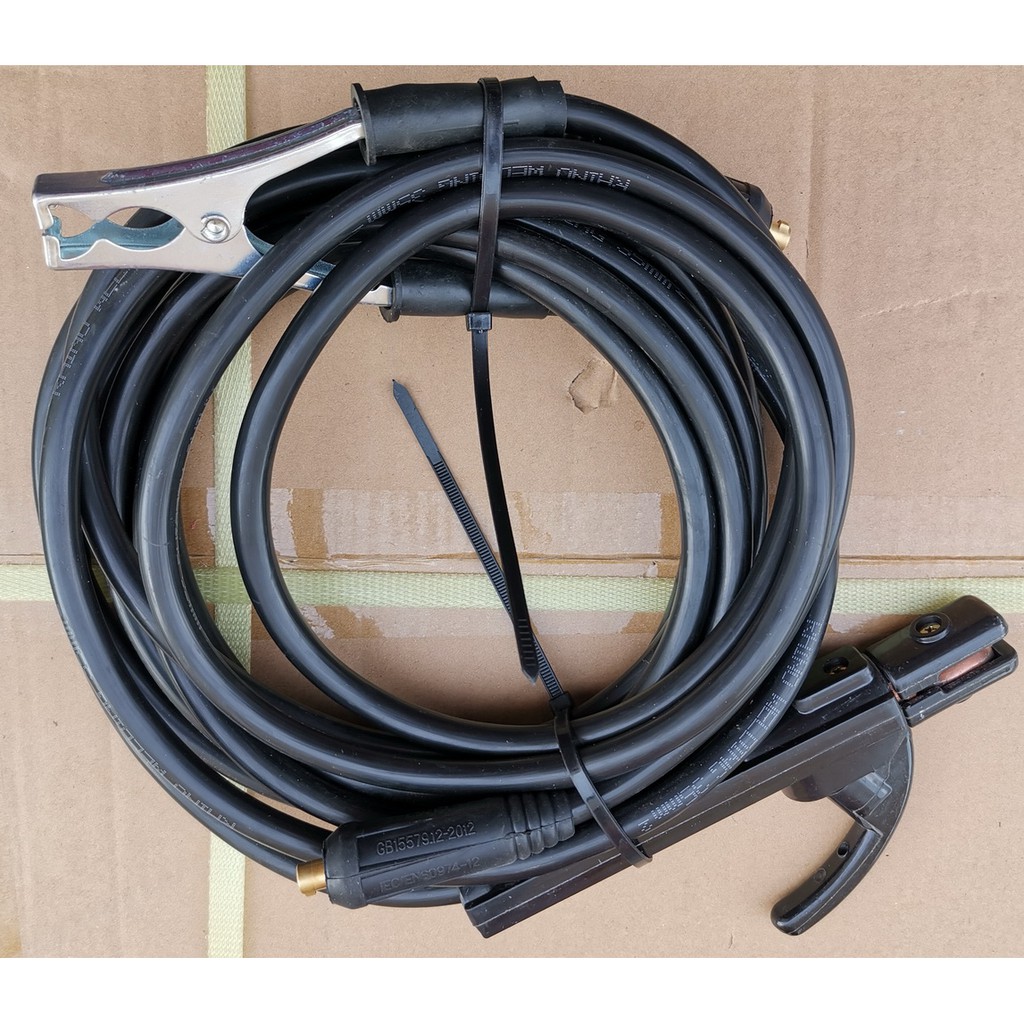 Jual TANG LAS SET STANG LAS SET MASA KABEL 5M RHINO 200 A | Shopee ...