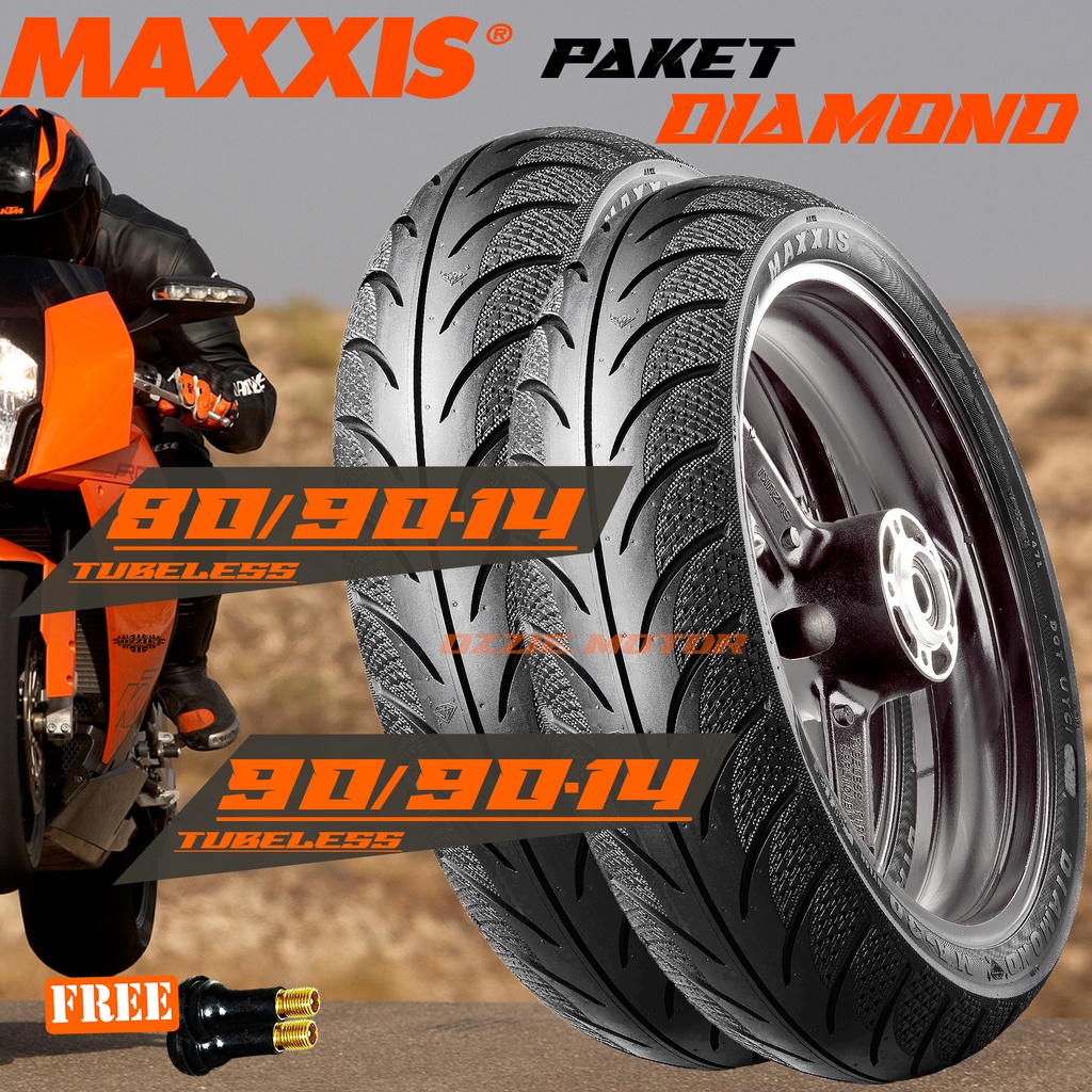 Jual BAN MOTOR MAXXIS TAHUN PRODUKSI 2025 DIAMOND MA-3DN MA-3Di 80/90 ...