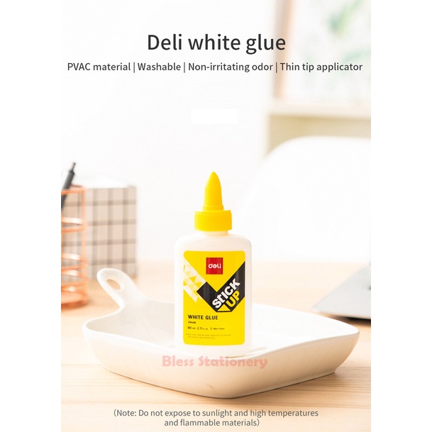 Jual Lem cair PVAC DELI Lem putih cair Perekat White glue mirip lem fox ... Jual Lem cair PVAC DELI Lem putih cair Perekat White glue mirip lem fox ...