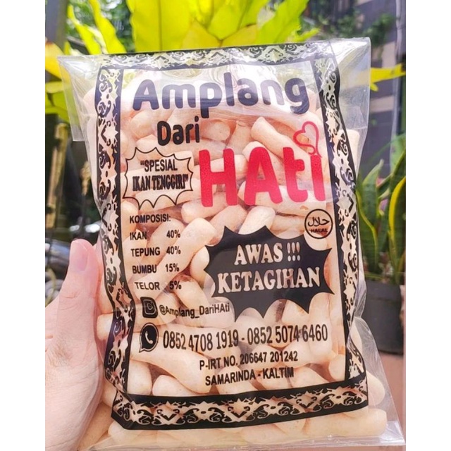 Jual AMPLANG TENGGIRI PAKET BOX BESAR (isi 25 pcs kemasan kecil ...