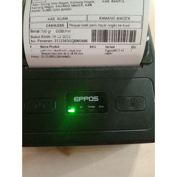 Jual print thermal cetak resi,struk dll 80 mm eppos | Shopee Indonesia
