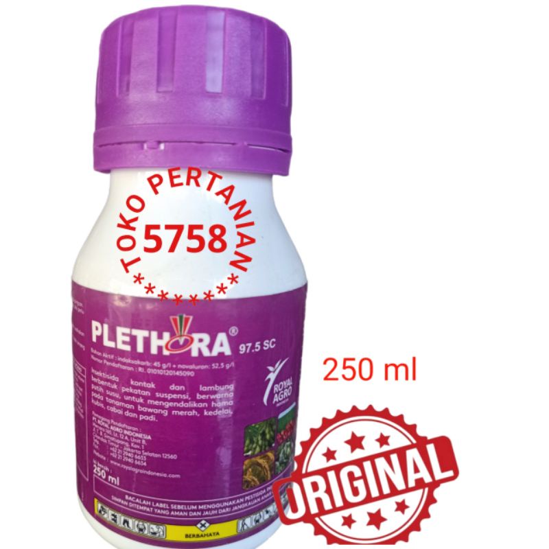 Jual Insektisida PLETHORA 97,5 SC 250 ML - OBAT ULAT AMPUH | Shopee ...