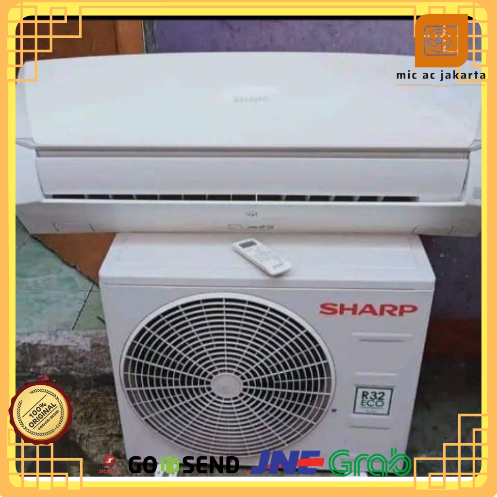 Jual AC Sharp 1/2PK - 1PK R 32 Second Bekas + Pasang Bergaransi ...