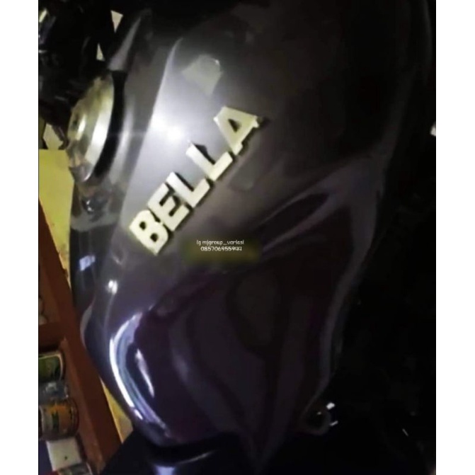 Jual Emblem logo mobil motor HURUF DAN ANGKA silver chrome | Shopee ...