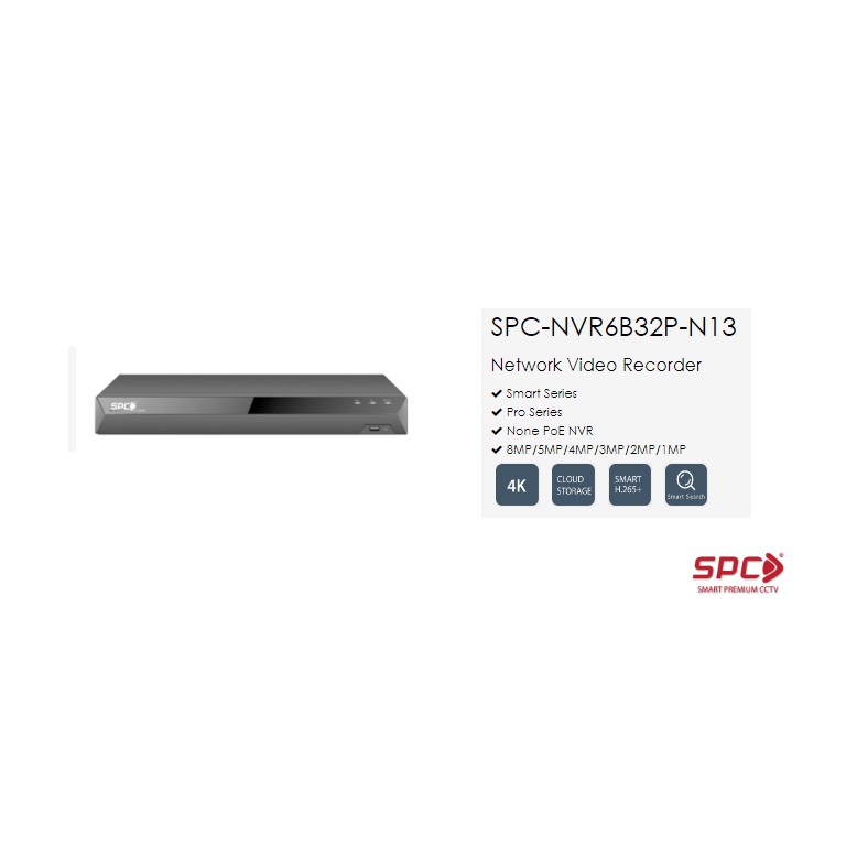 Jual DVR SPC NVR 8MP HISILICON SPC-NVR6B32P-N13 32 Channel | Shopee ...