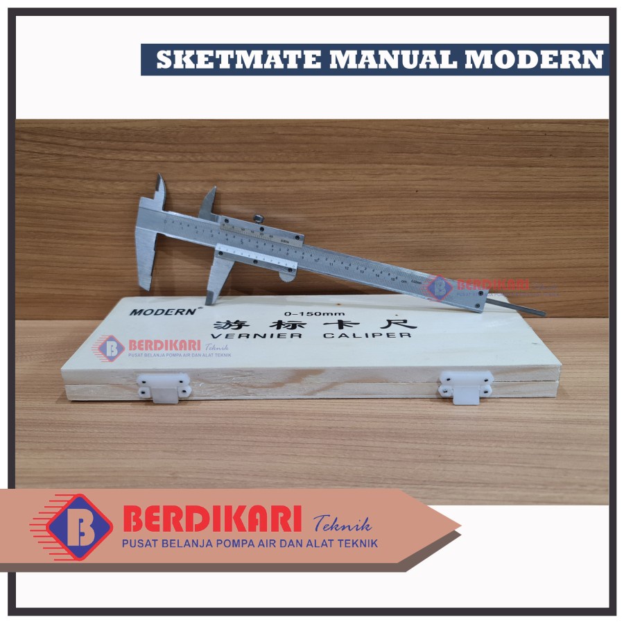 Jual Sigmat Besi Manual / Vernier Caliper / Jangka sorong Manual | Shopee Indonesia