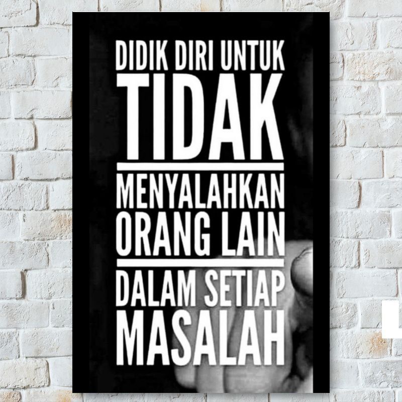 Jual POSTER MOTIVASI ART PAPER 32X48 | Shopee Indonesia