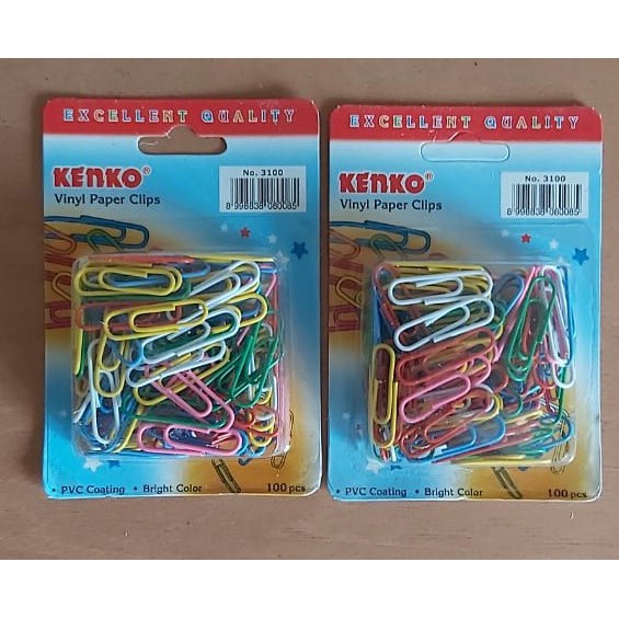 Jual Paper Clip Kenko Warna Warni No. 3100 | Shopee Indonesia