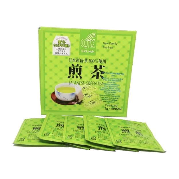 Jual TEH-DAUN- TEH HIJAU GREEN TEA JEPANG / OSK JAPANESE GREEN TEA -DAUN-TEH. | Shopee Indonesia
