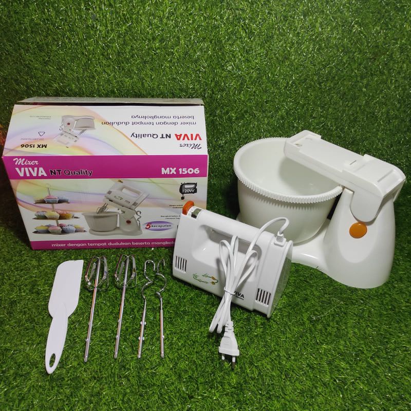 Jual Mixer Duduk/Stand Mixer Viva-Omega National NT-Quality MX 1506 ...