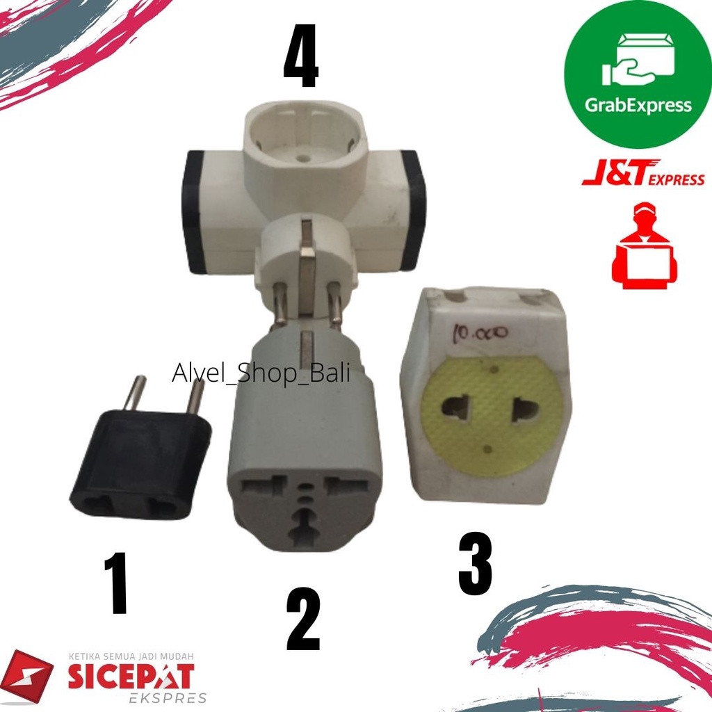 Jual Jenis Colokan listrik atau Steker | Shopee Indonesia