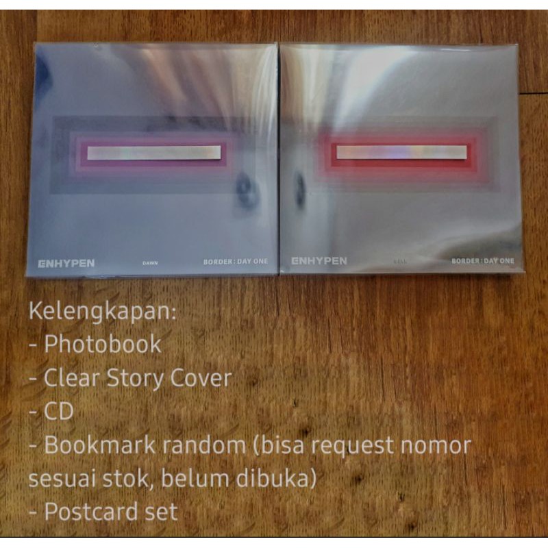 Jual CD Enhypen BDO (Border Day One) Album Only Dusk / Dawn Unsealed ...