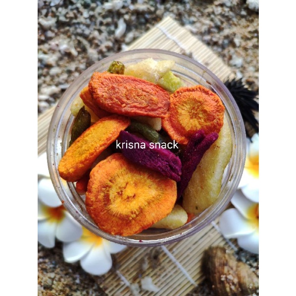Jual KERIPIK SAYUR MIX TOPLES 800 ML | Shopee Indonesia