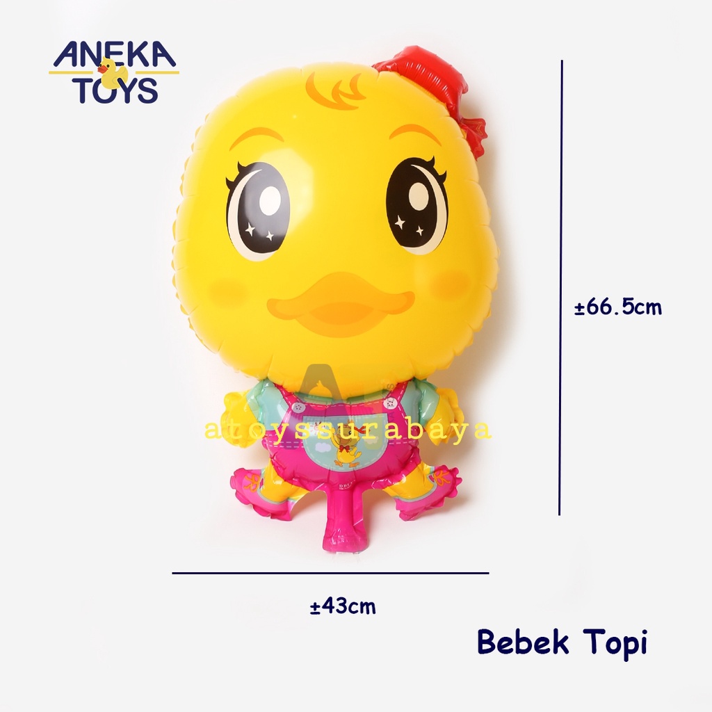 Jual BEBEK TOPI (BALON GAS/FOIL/TERBANG/KARAKTER) | Shopee Indonesia