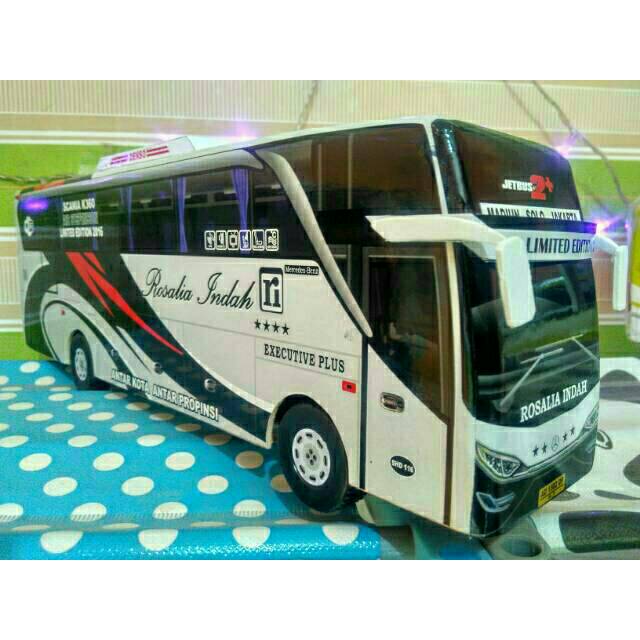 Jual Miniatur bus bis Rosalia indah | Shopee Indonesia