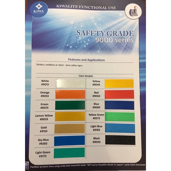 Jual STICKER STIKER KIWALITE Scotlight PERMETER | Shopee Indonesia