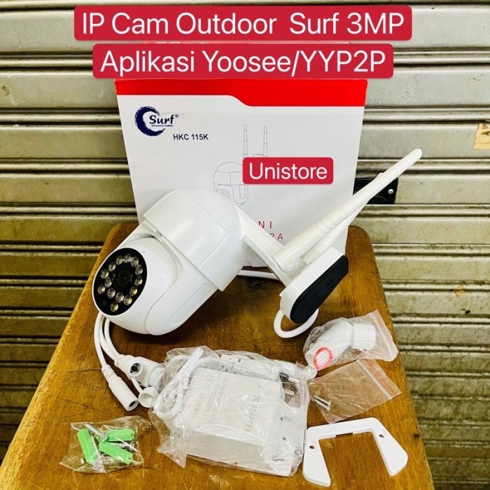 Jual Unik Ipcam Outdoor Surf 3Mp Ip Cam Outdoor Aplikasi Yoosee Limited ...