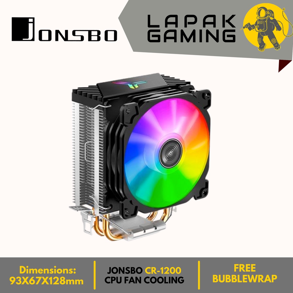 Jual JONSBO CR-1200 CPU Fan Cooling RGB / HSF Cooler RGB | Shopee Indonesia