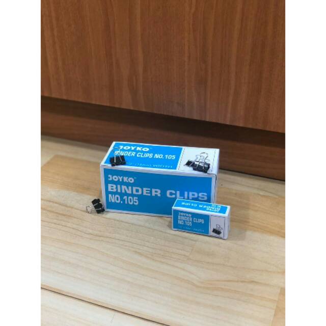 Jual Penjepit kertas/ Binder Clip 105 Murah (Acb Berkah Stationery ...