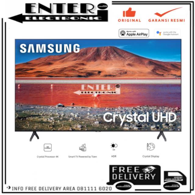 Jual SAMSUNG UA50TU7000 - SAMSUNG LED TV 50 INCH SMART TV CRYSTAL UHD ...