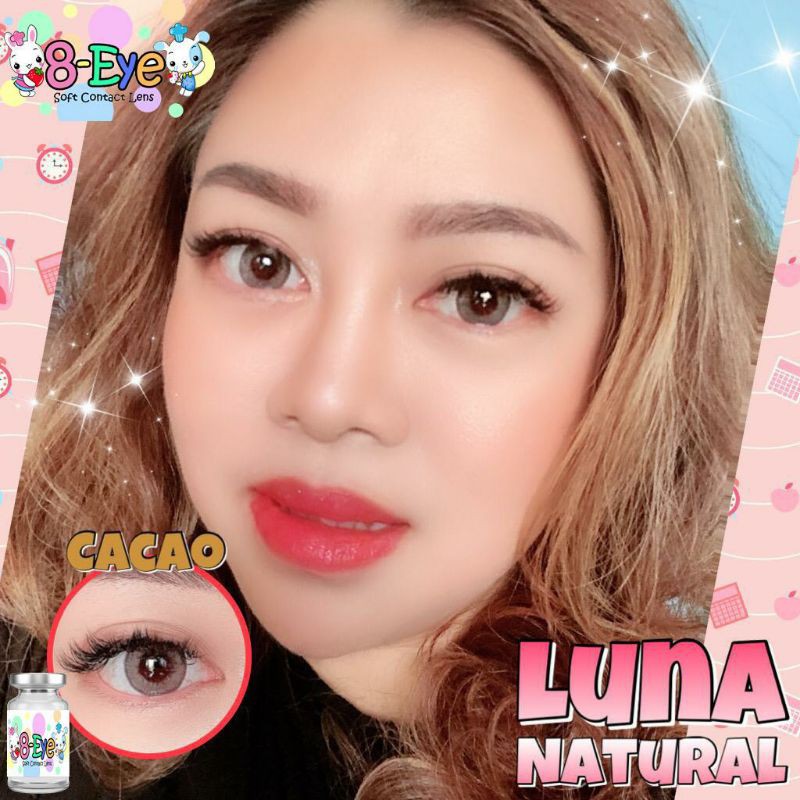 Jual JUAL SOFTLENS B-EYE EOS - Luna Natural Almond / Cacao / Aqua -425 ...