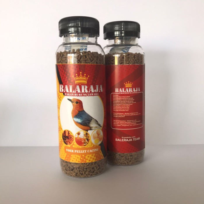 Jual Pakan Burung Voer BALARAJA spesial Anis Merah extra cacing tanah ...