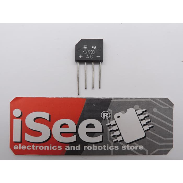 Jual Dioda Jembatan KBP208 2A 800V Silicon Bridge Rectifier Diode ...