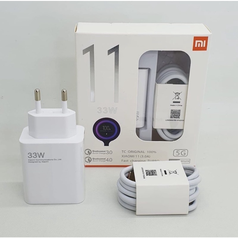 Jual Charger Xiaomi Redmi Turbo Type C Super Fast Charging100% 33 Watt ...