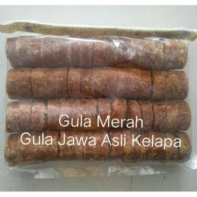 Jual 1/2kg GULA MERAH ASLI KELAPA GULA AREN GULA JAWA 100% JAMINAN ...