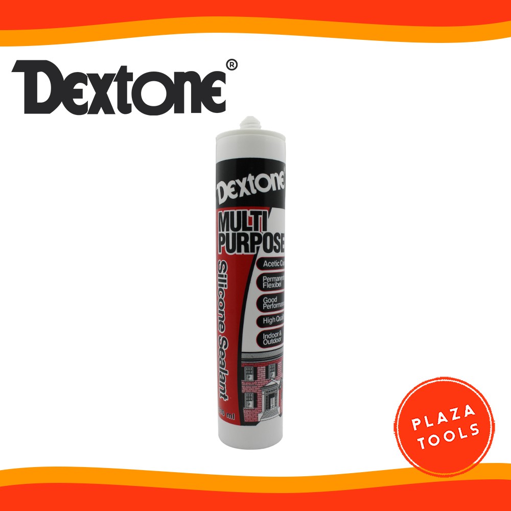Jual Lem Kaca Silicone Sealant Acetic DEXTONE Multi Purpose 300 Ml ...