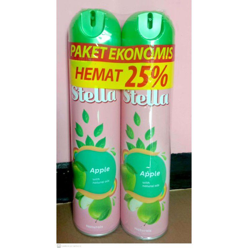 Jual STELLA AEROSOL APPLE MULTIPACK (2 x 400ml) | Shopee Indonesia