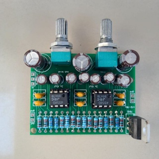 Jual kit filter subwoofer jrc4558d original modul low filter subwoofer ...