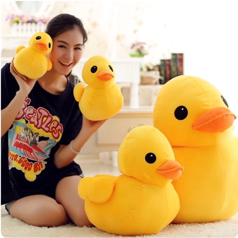 Jual Mainan Boneka Stuffed Plush Bebek Kuning Besar Lucu dan Imut ...