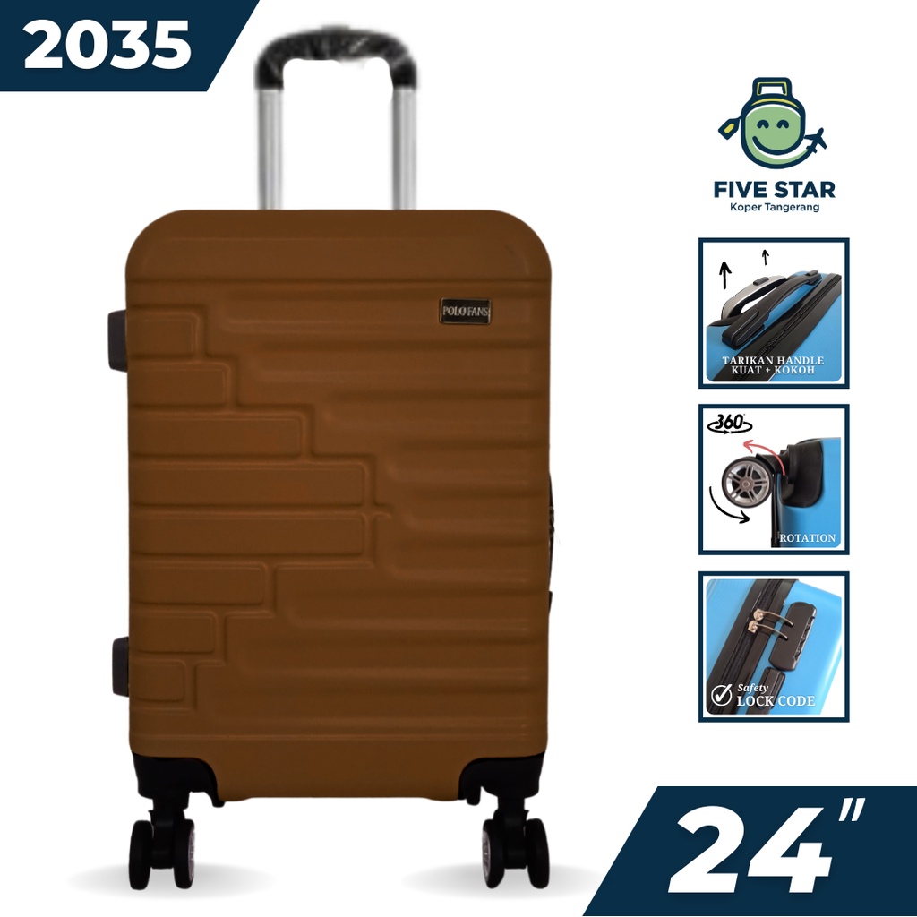 Jual Koper 24 Inch Tipe 2035 Biru Muda Koper 24 Inch Polo Murah Koper ...