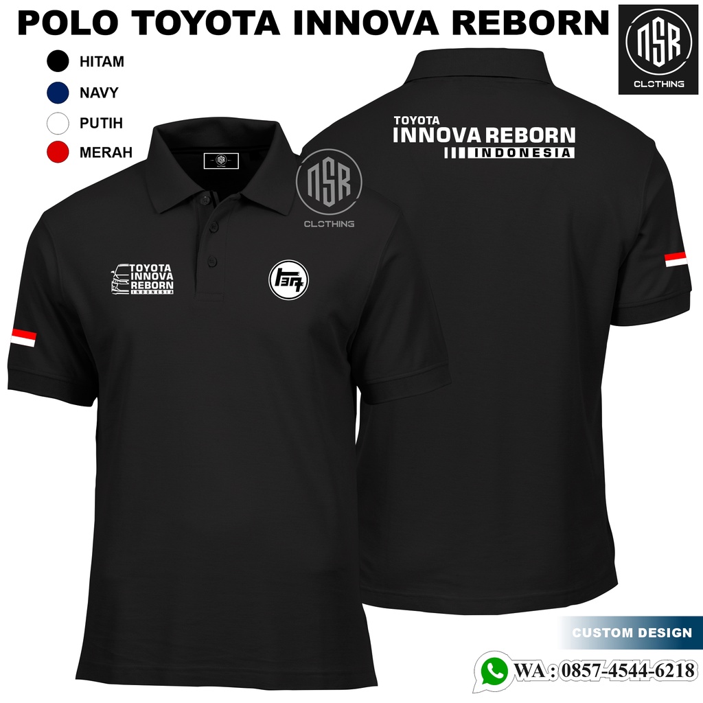 Jual POLO TOYOTA INNOVA REBORN /BAJU INNOVA /KAOS INNOVA/KAOS KIJANG ...