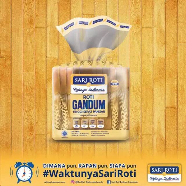 Jual roti tawar gandum sari roti | Shopee Indonesia