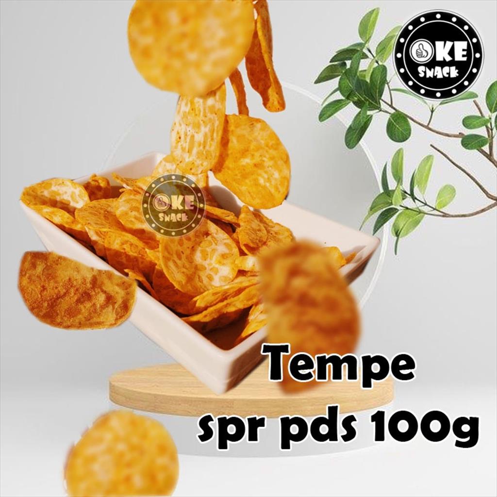 Jual Tempe Mini Crispy Pedas 100g | Shopee Indonesia