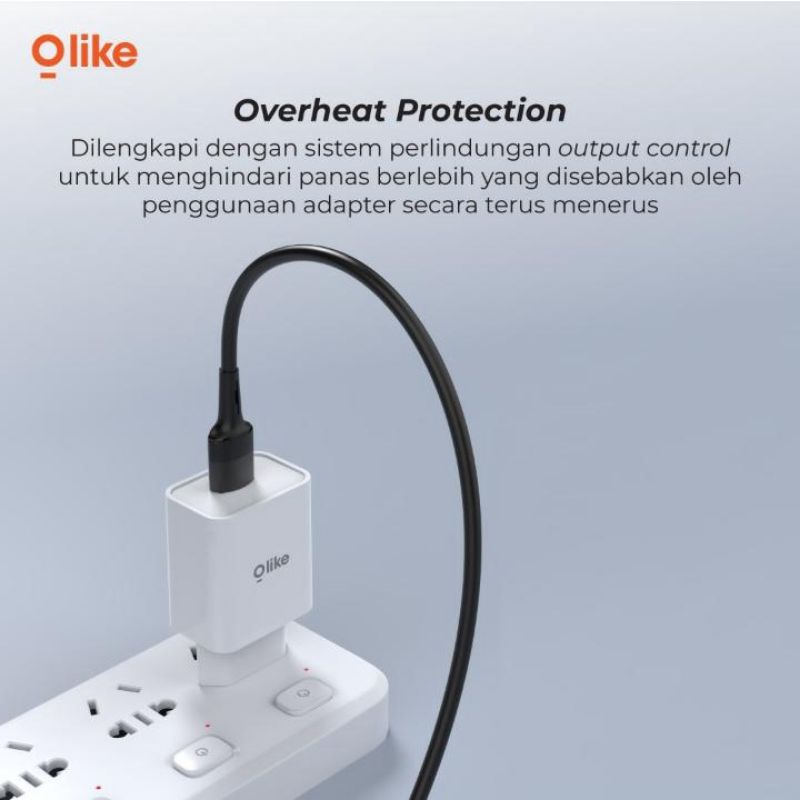 Jual Travel Charger Olike C103 Smart Adapter Fast Charging 2.4A ...